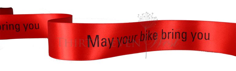 Red Ribbon or Red Printing | ThirtySevenWest