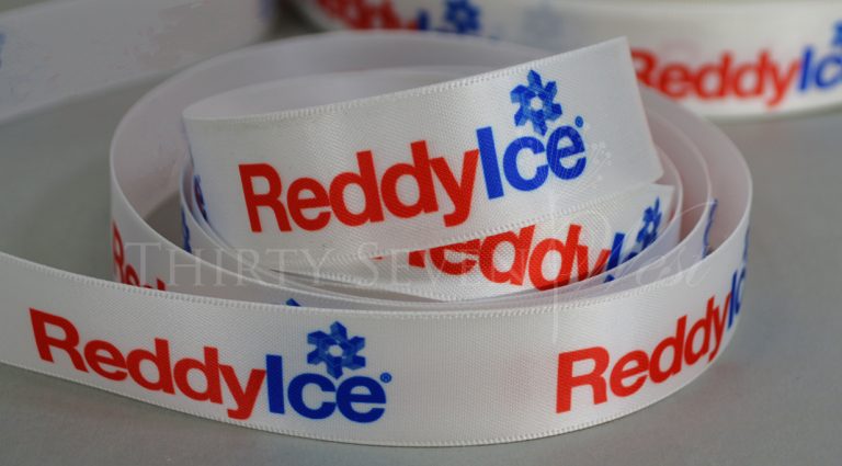 Pantone Matching Custom Ribbon Satin with Logo | ThirtySevenWest